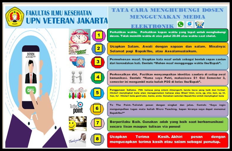 TATA CARA MENGHUBUNGI DOSEN MENGGUNAKAN MEDIA ELEKTRONIK - Fakultas ...